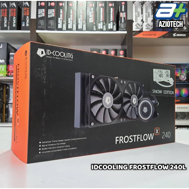 IDCOOLING FROSTFLOW ALL-IN-ONE LIQUID COOLER 240L (WHITE) | Shopee Malaysia