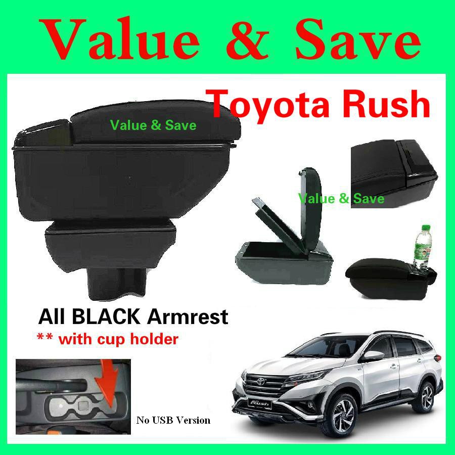 Toyota Rush 2019 - 2024 Adjustable Arm Rest Armrest Double Layer With ...