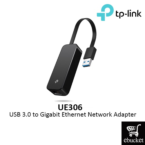 TP-LINK UE306 USB 3.0 to Gigabit Ethernet Network Adapter | Shopee Malaysia