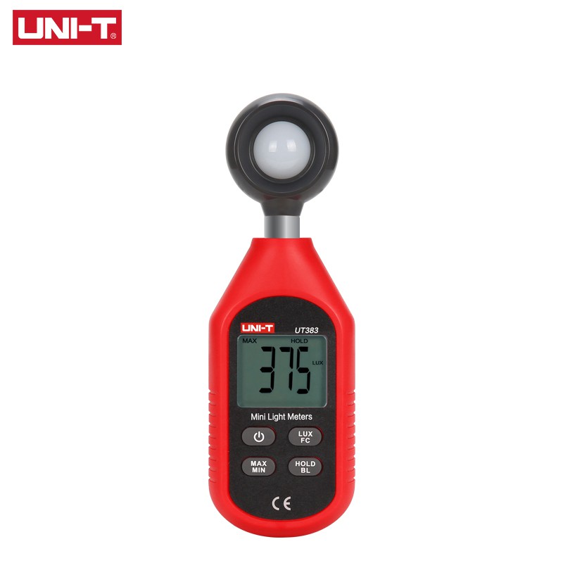 UNI-T UT383 Illuminometer UT383BT Bluetooth Mini Light Meter Lux Meter ...