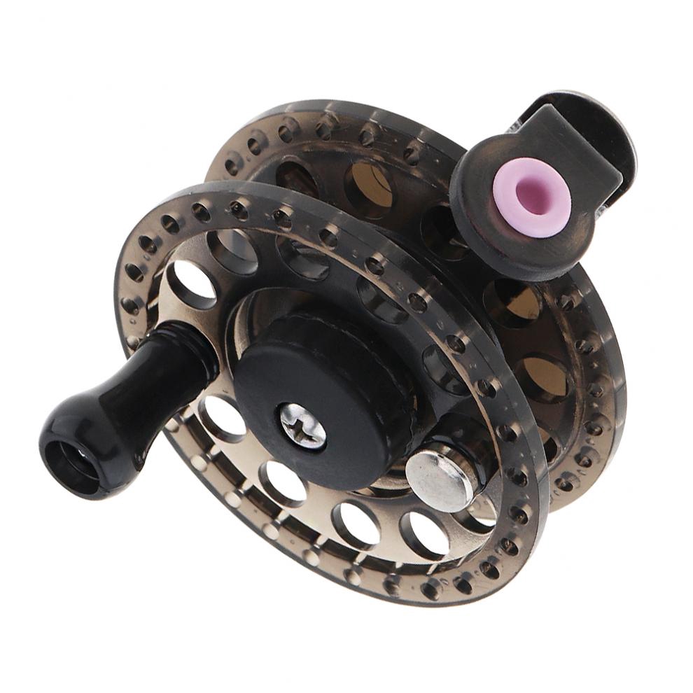 Ultralight Fly Fishing Reel Diameter 60mm Ice Fishing Wheel | Shopee ...