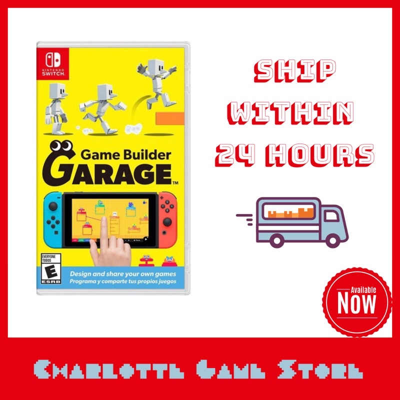 [NEW] Game Builder Garage - Nintendo Switch (US)(CHI/EN) | Shopee Malaysia