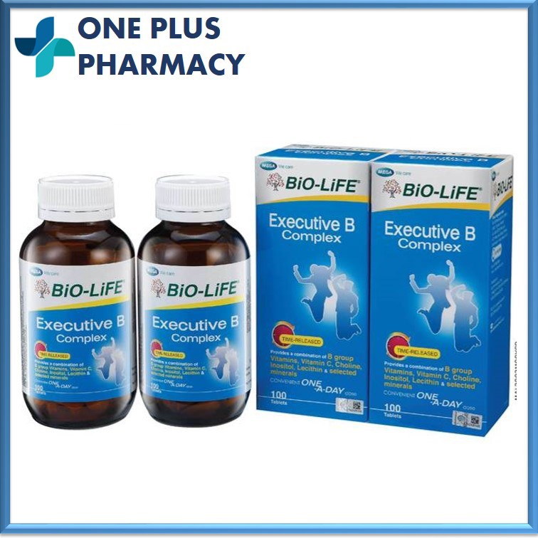Bio-Life Executive B Complex 100's / 2x100's [EXP 11/2024] | Shopee ...