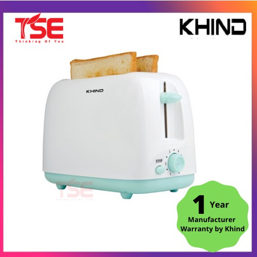 Khind 2 Slices bread toaster BT808 / khind pembakar roti bt808/ khind ...