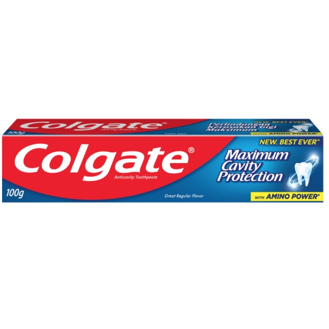 Colgate Anticavity Toothpaste Great Regular Flavour (100g) | Shopee ...
