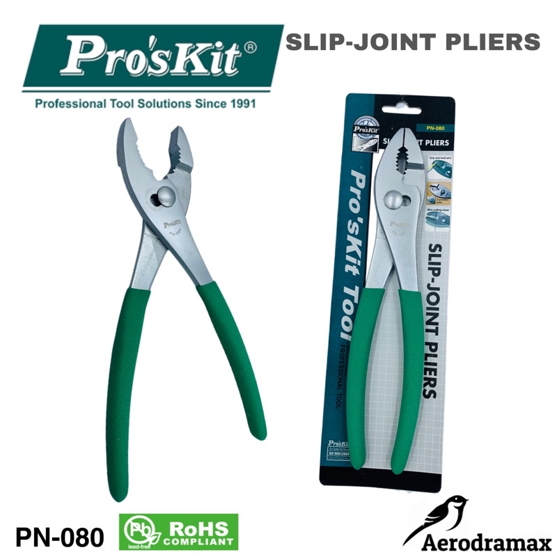 Pro’sKit PN-080 Slip-Joint Pliers 10” (254mm) | Shopee Malaysia