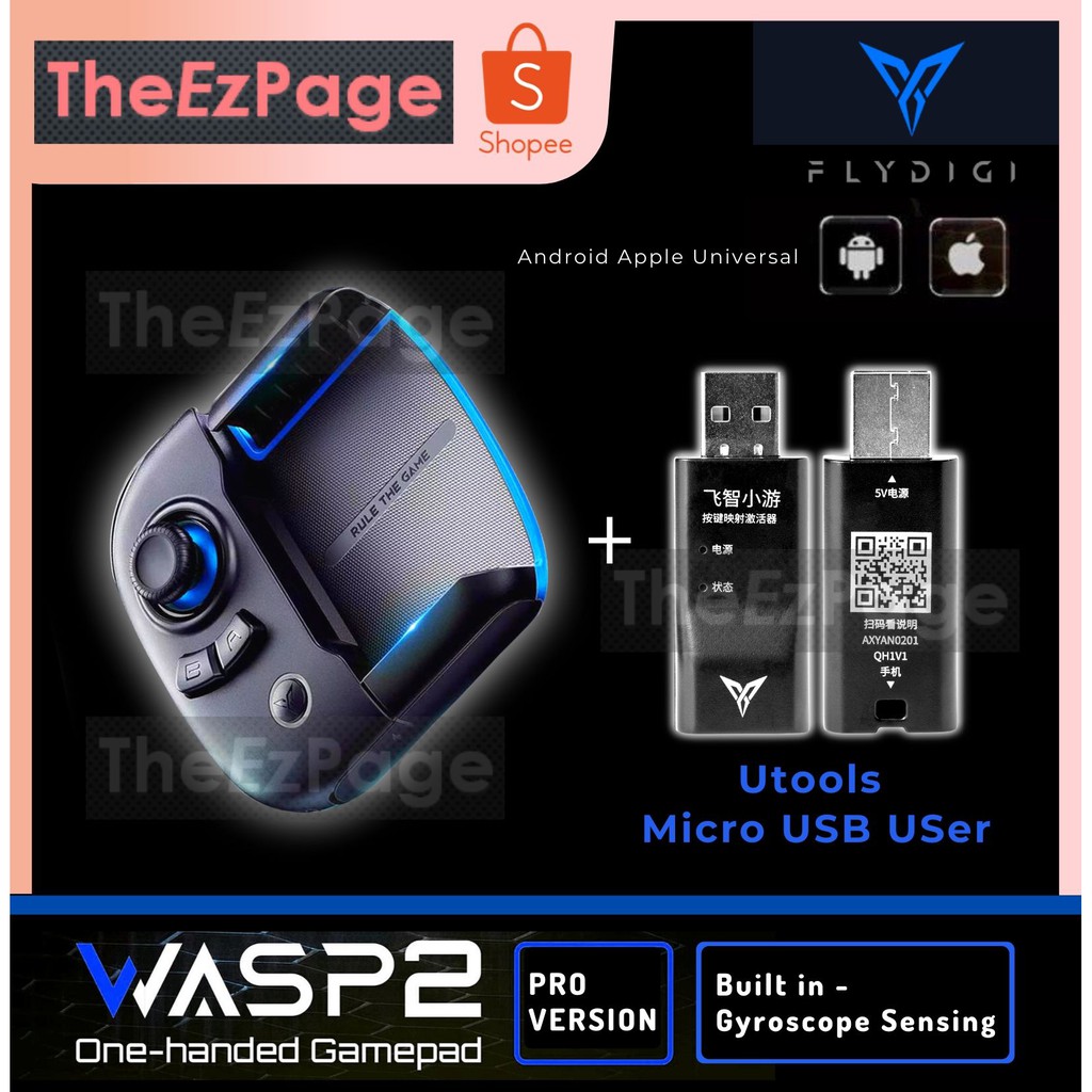 Flydigi Wasp 2 Pro One Handed Gamepad | Shopee Malaysia