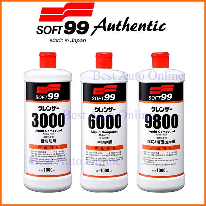 Soft99 Liquid Compound 1L - ( Original Soft99 Made In Shanghai ...