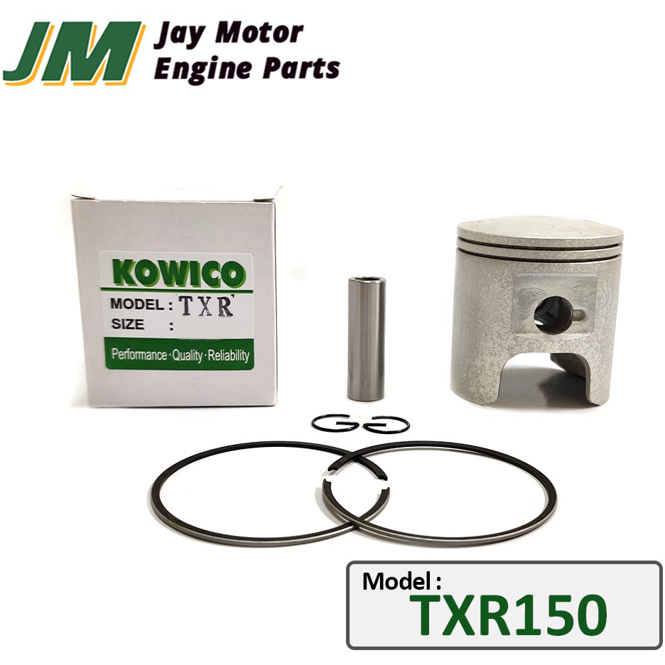 TXR150 / TXR 150 / GAMA KOWICO PISTON KIT 2.25 ↔️ 3.00 TAIWAN (61.25 MM ...