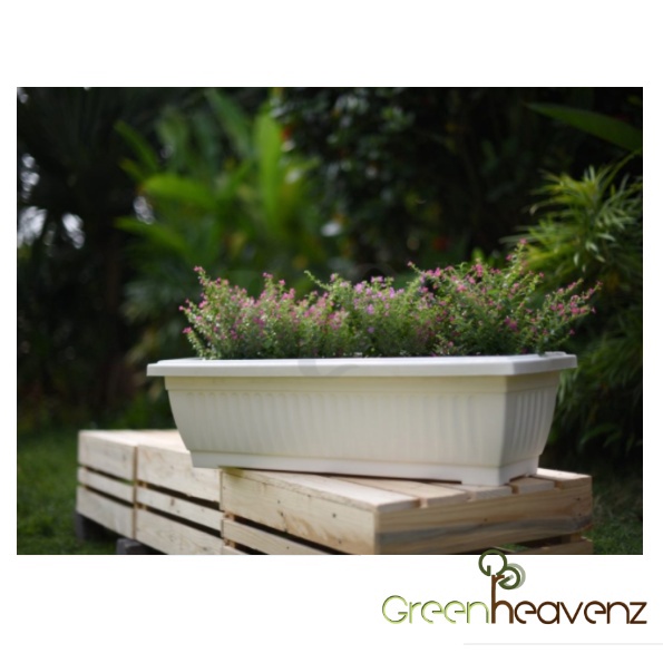 BABA BI-509 Planter Box Plastic Pasu Panjang Plastik Bunga Dan Sayur ...