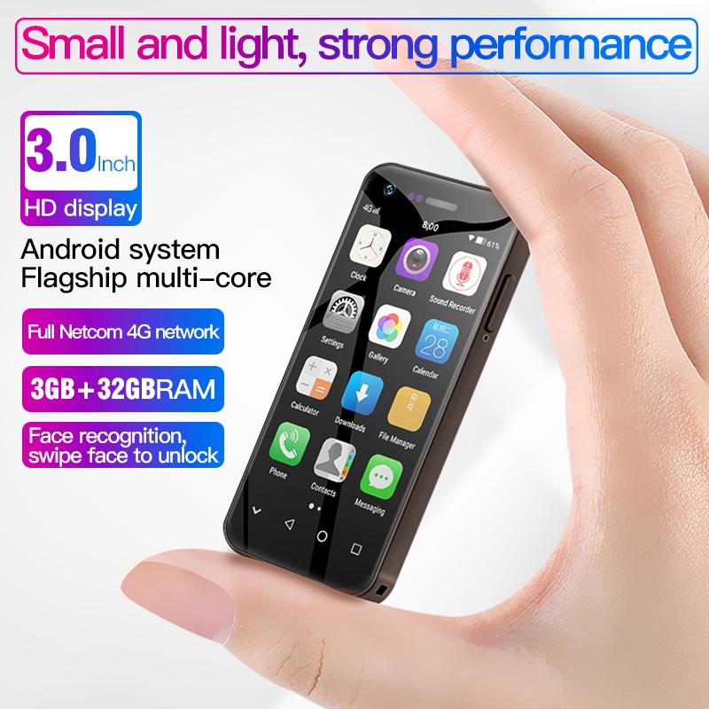 4g Mini Smartphone N5 3Gb + 32Gb Small Handheld Smartphone Quad Core ...