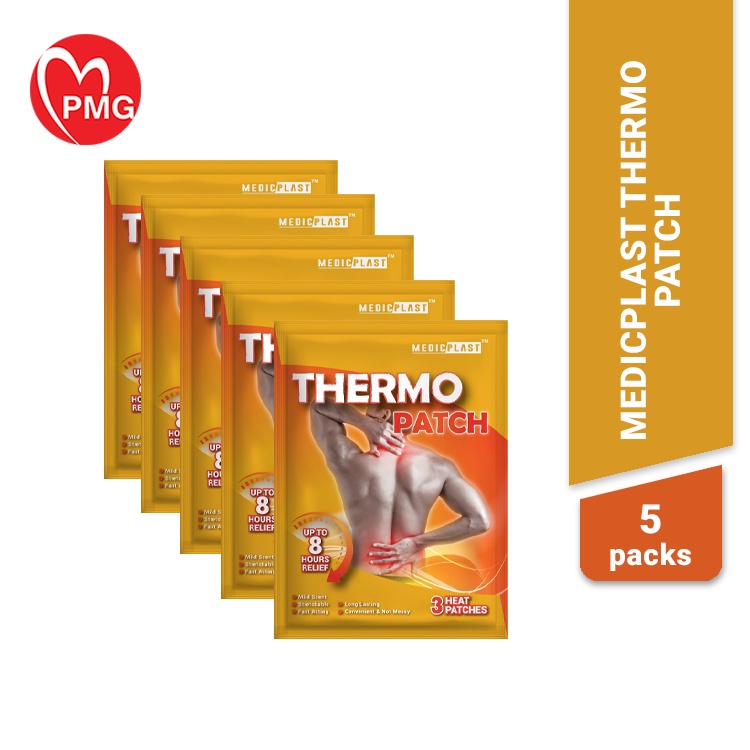 [MEDICPLAST] Thermo Patch (5 pcs / 10pcs) - relief for joint / muscular ...