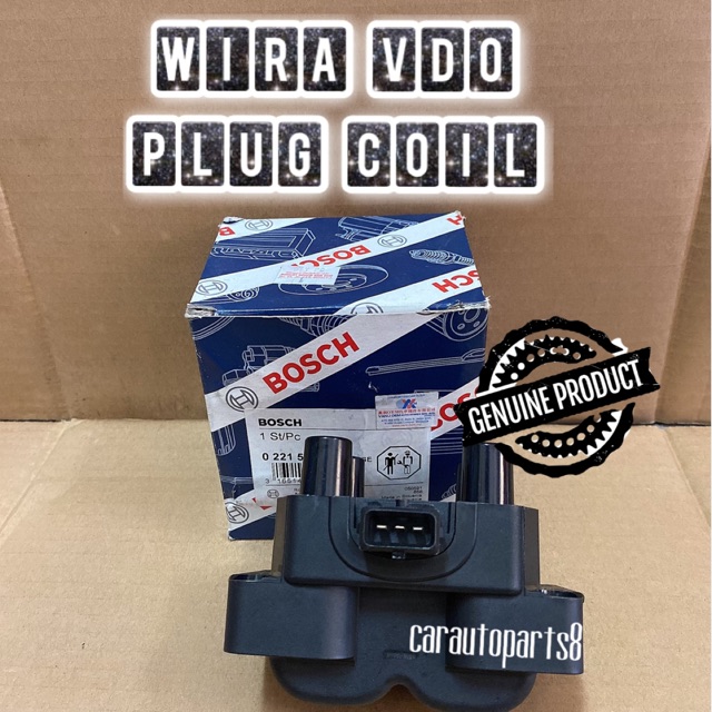 WIRA VDO IGNITION PLUG COIL 💯ORIGINAL BOSCH | Shopee Malaysia