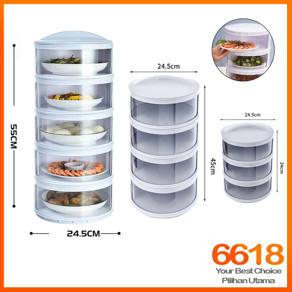Penutup Makanan Penutup Penebat Dapur Food cover Transparent Food ...