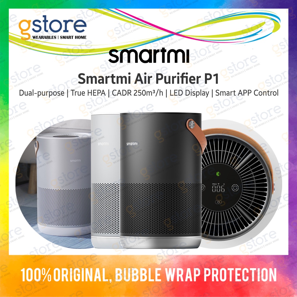 Smartmi Air Purifier P1 (Smart LED Screen, High Efficient Purification ...