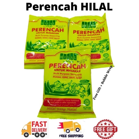 🔥READY STOCK🔥 PERENCAH HILAL SERBUK PERASA MASAKAN HALAL MUSLIM 90G ...
