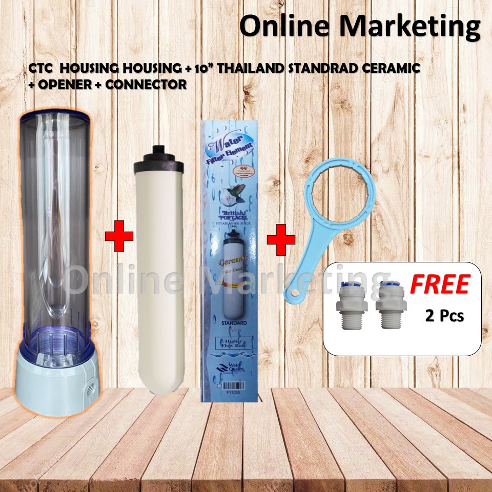 CTC 5000 Super Slim CTC Ceramic Water Filter Housing * MADE IN TAIWAN ...