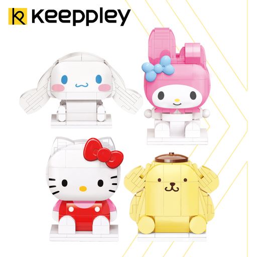 KEEPPLEY HELLO KITTY SERIES BUILDING BLOCKS TOYS SET ( 100% ORIGINAL ...