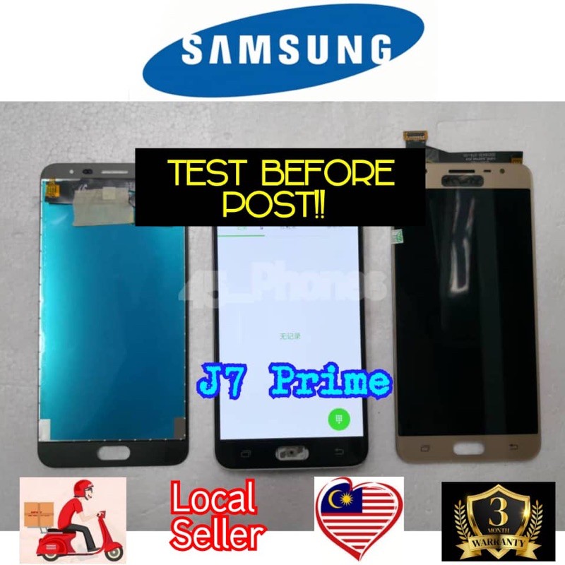 Samsung G610F Galaxy J7 Prime Lcd Display Touchscreen Digitizer (New ...