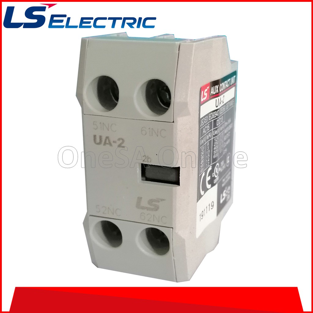 LS AUXILIARY CONTACT,FRONT MOUNT NC NO(AU2) | Shopee Malaysia