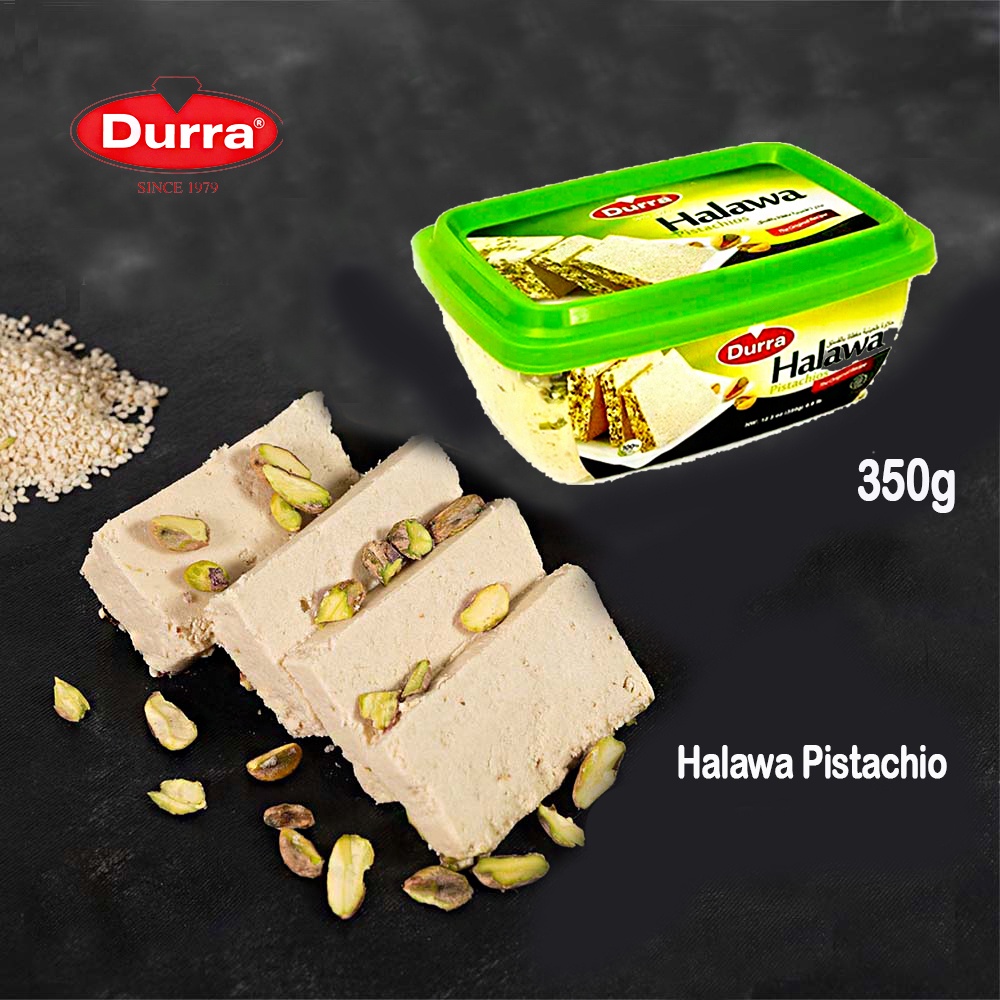 Durra Halva Halwa Pistachio | Halawa Plain | Extra Pistachio | Chocolate 200g / 350g | Shopee ...