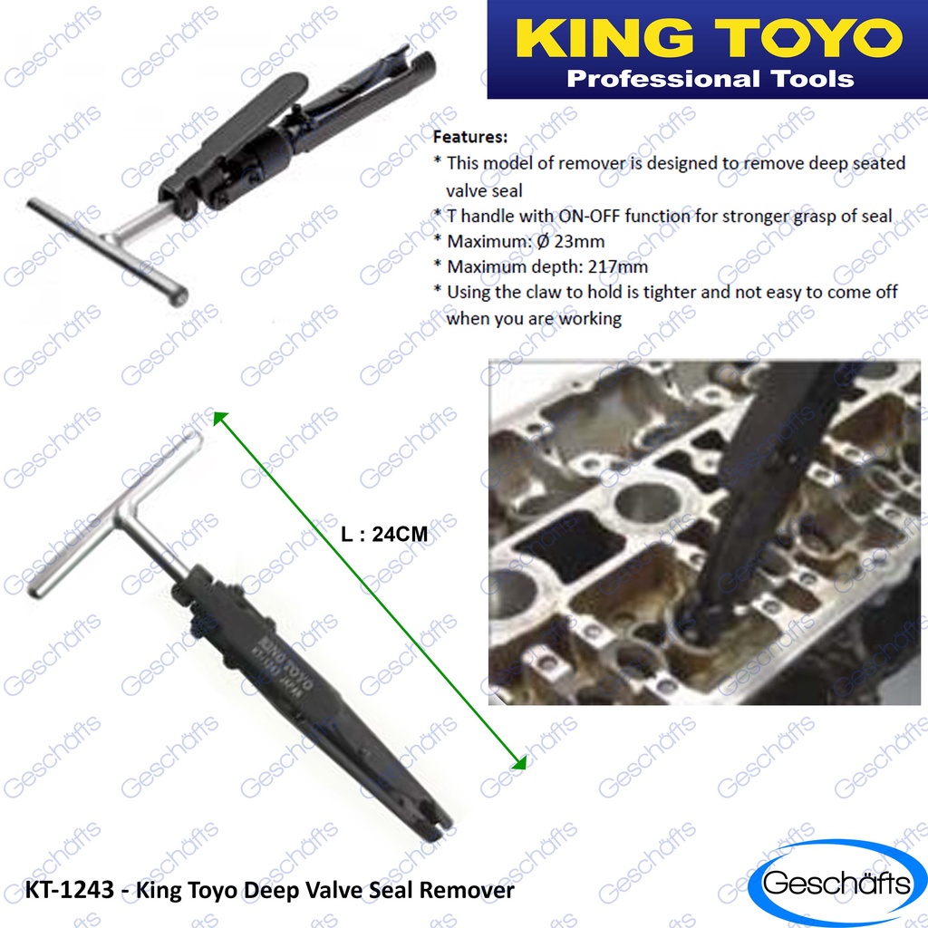 King Toyo Deep Valve Seal Remover | Shopee Malaysia