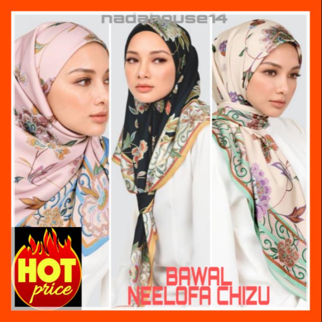 🔥 TUDUNG BAWAL NEELOFA CHIZU 🔥 | Shopee Malaysia