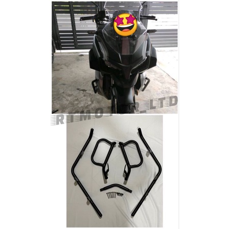HONDA ADV150 ENGINE GUARD CRASH BAR BESI FRAME TEPI | Shopee Malaysia