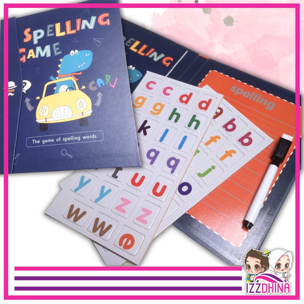 Magnetic Words Spelling Game | Educational Toys for Kids | Montessori ...