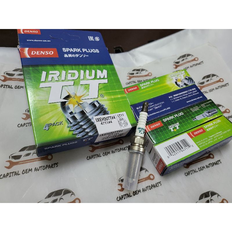 DENSO IRIDIUM IXEH20TT SPARK PLUG ALMERA LIVINA LATIO XGEAR PREVE EXORA ...