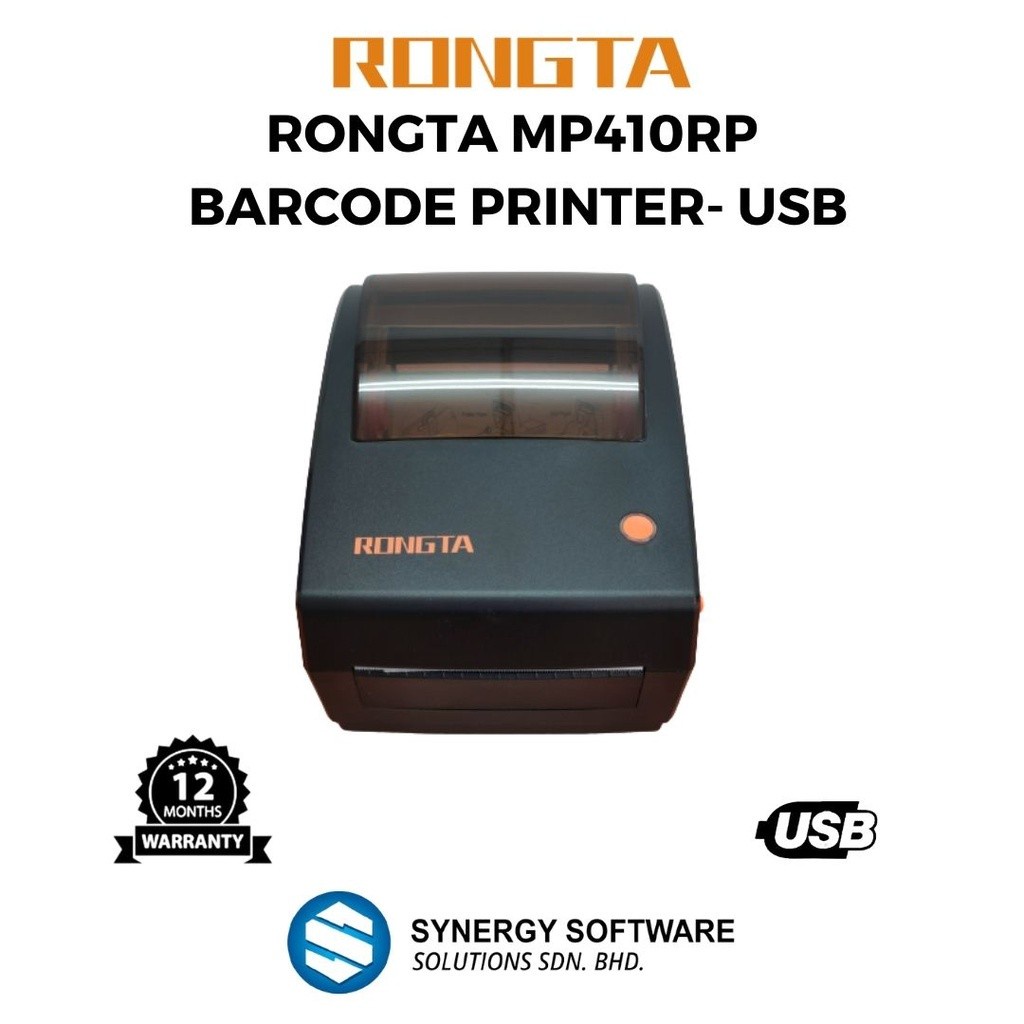 RONGTA MP410RP-U Barcode Printer (USB) | Shopee Malaysia