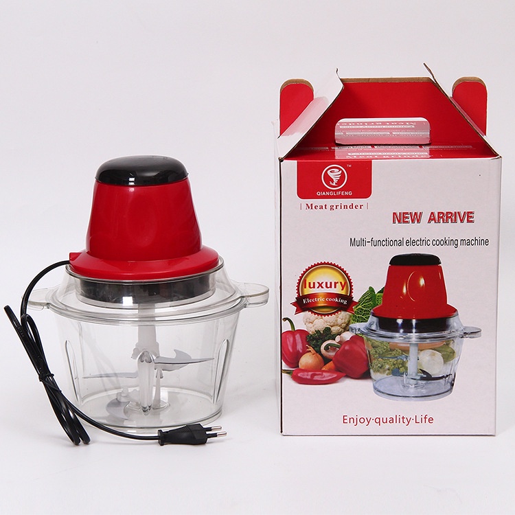 Multifunction 2l Electric Food Processor Chopper Blender Meat Grinder 4 ...
