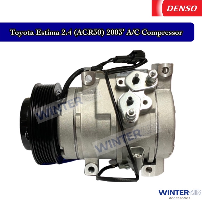 Toyota Estima 2.4 ACR30 (2000’-2005’) • Air Cond Compressor (New ...