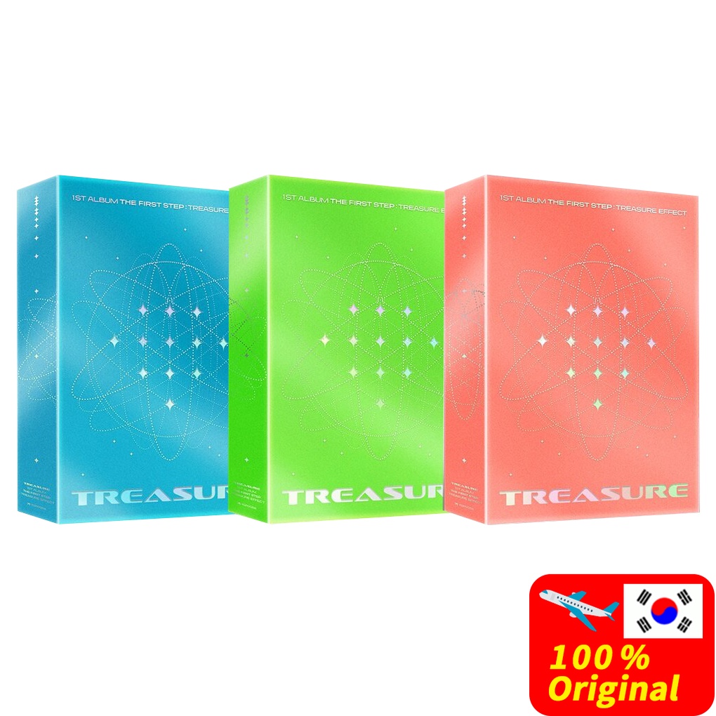 Treasure - 1st ALBUM [THE FIRST STEP:TREASURE EFFECT] | Shopee Malaysia