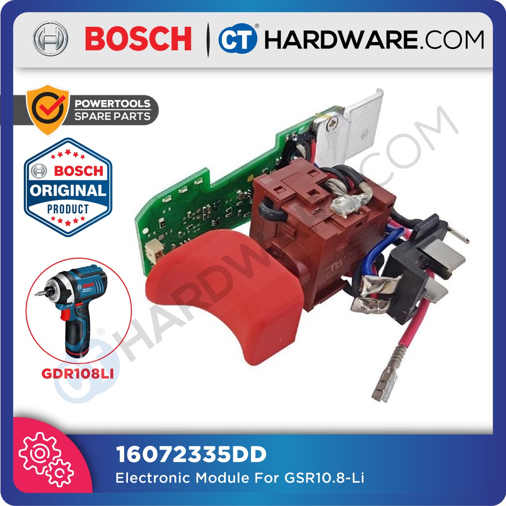 BOSCH 16072335DD ORIGINAL ELECTRONIC MODULE GDR108LI [ SPARE PARTS ...