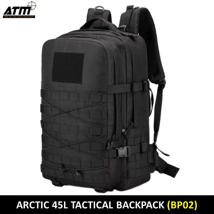 45L Camping Backpack Military Bag Men Travel Bags Tactical Molle ...
