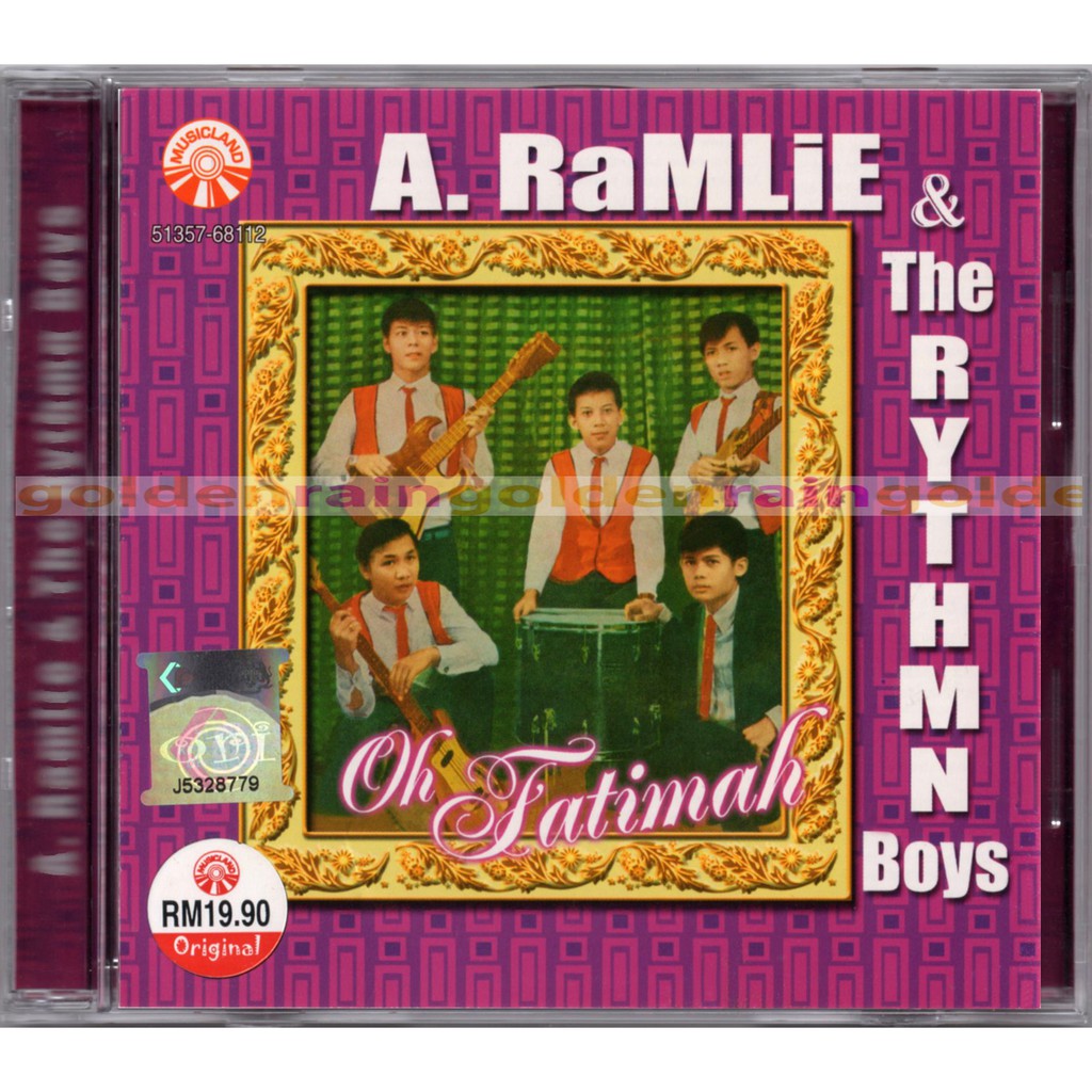 A RAMLIE & THE RYTHMN BOYS - Oh Fatimah 2007 MUSICLAND ORIGINAL CD ...