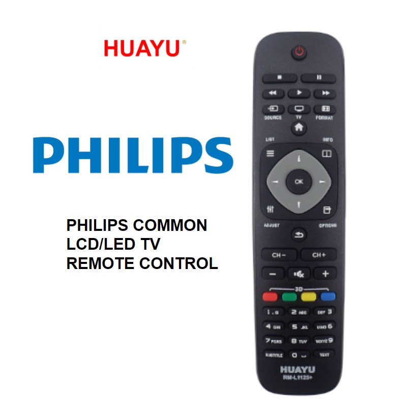 PHILIPS LCD/LED TV Remote Control PHILIP | Shopee Malaysia
