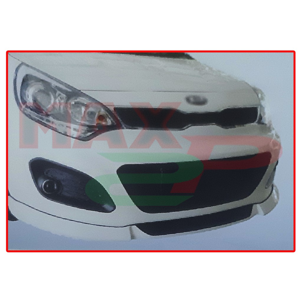 Kia Rio NEFD Style Front Skirt Skirting Bumper Lower Lip Spoiler ABS ...