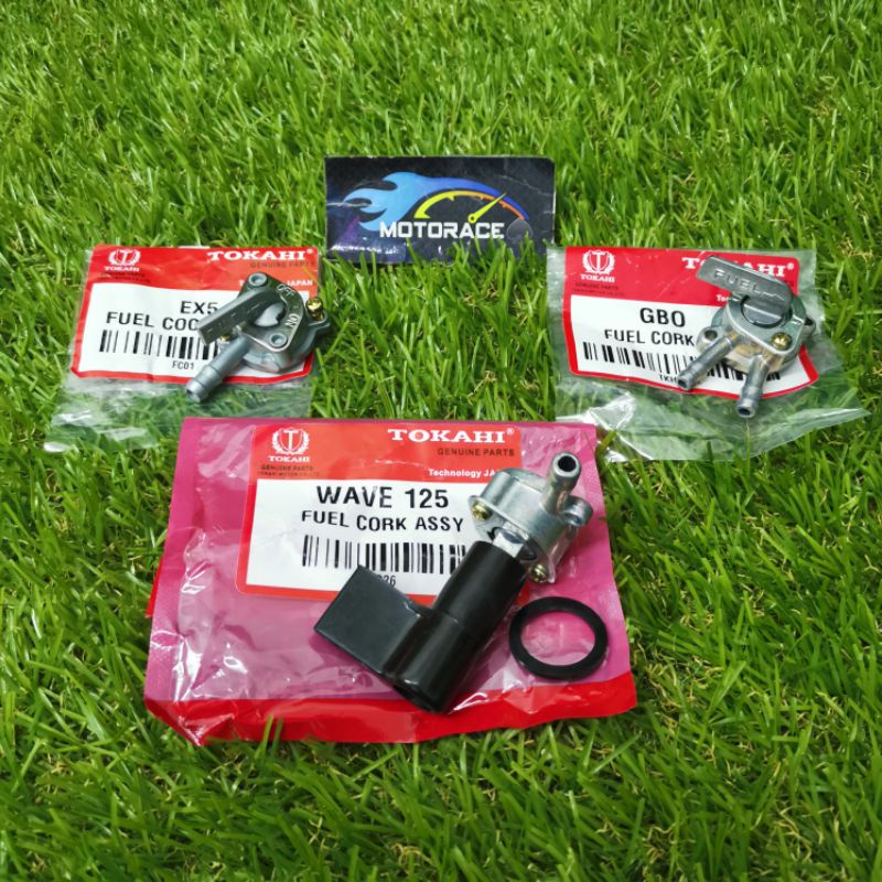 TOKAHI STANDARD FUEL CORK EX5 / GBO / WAVE125 / CG125 HONDA FUEL COCK ...