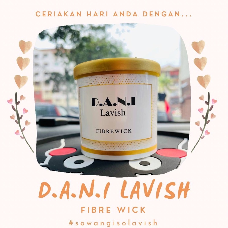 💛 FIBRE WICK BY DANI LAVISH💛 | Shopee Malaysia