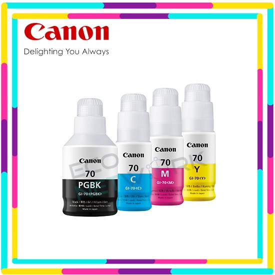CANON ORIGINAL GI-70 SERIES INK BOTTLE | Shopee Malaysia