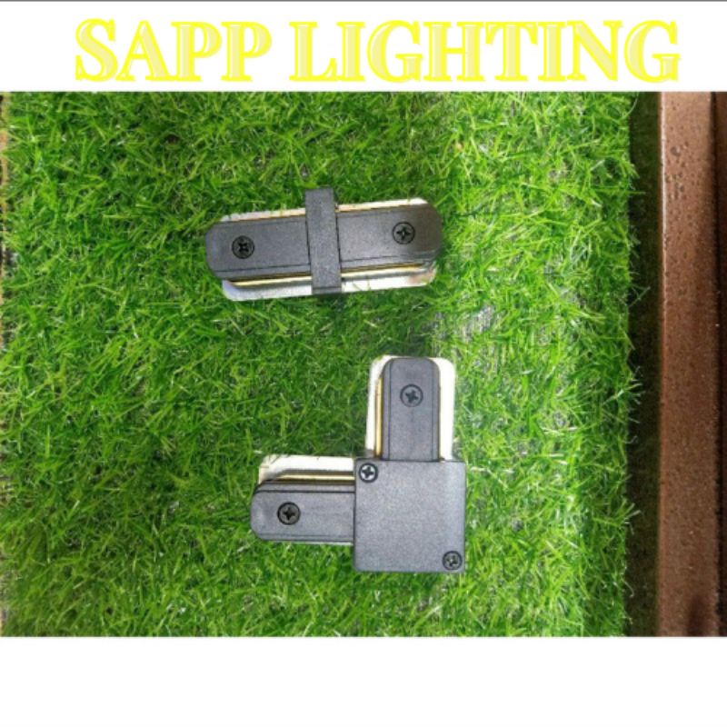 0Track Light Joint Connector Tracklight Rail Bar Copper Metal Jointer ...