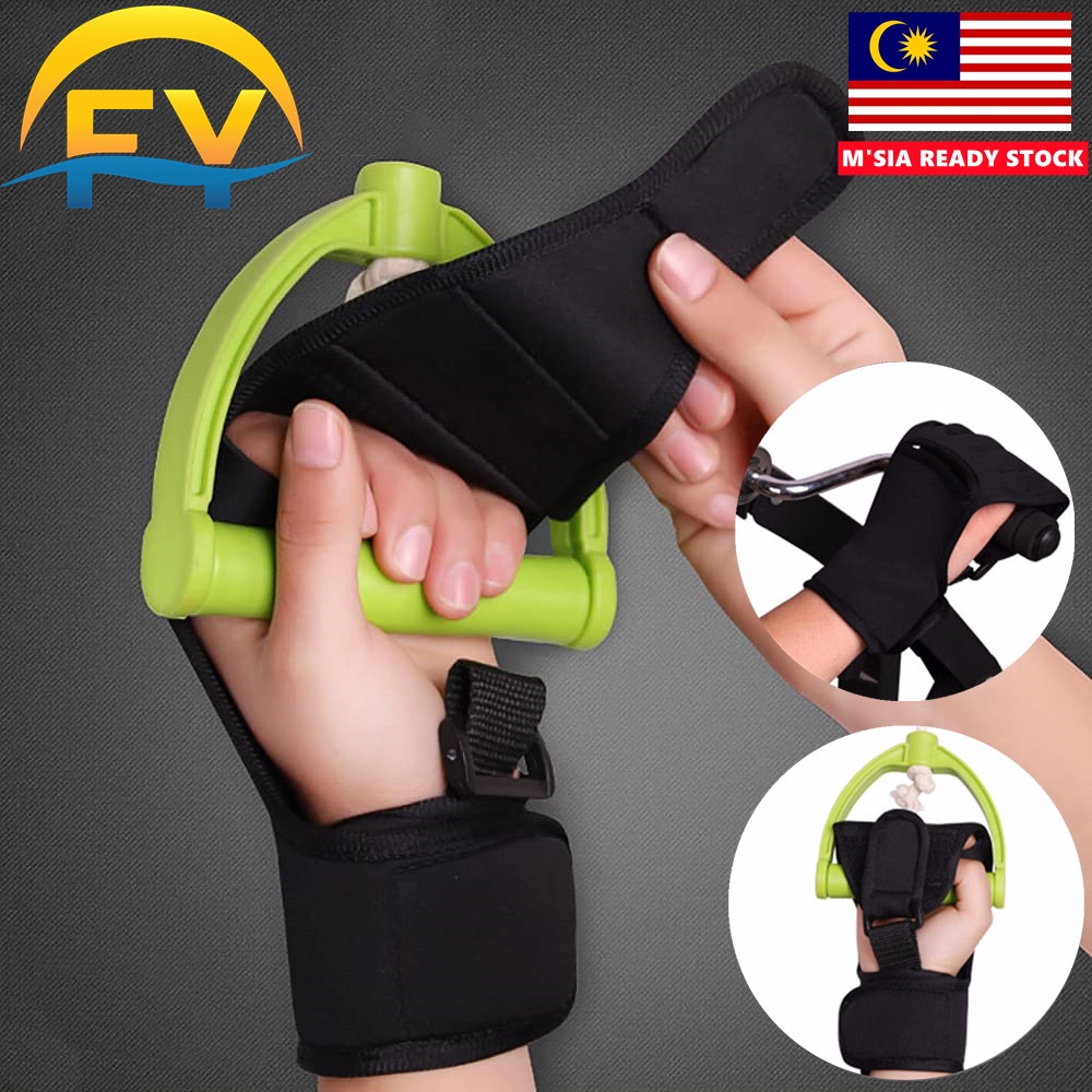 FY Anti-slip Hand Training Glove Fist Splint for Stroke Hemiplegia ...