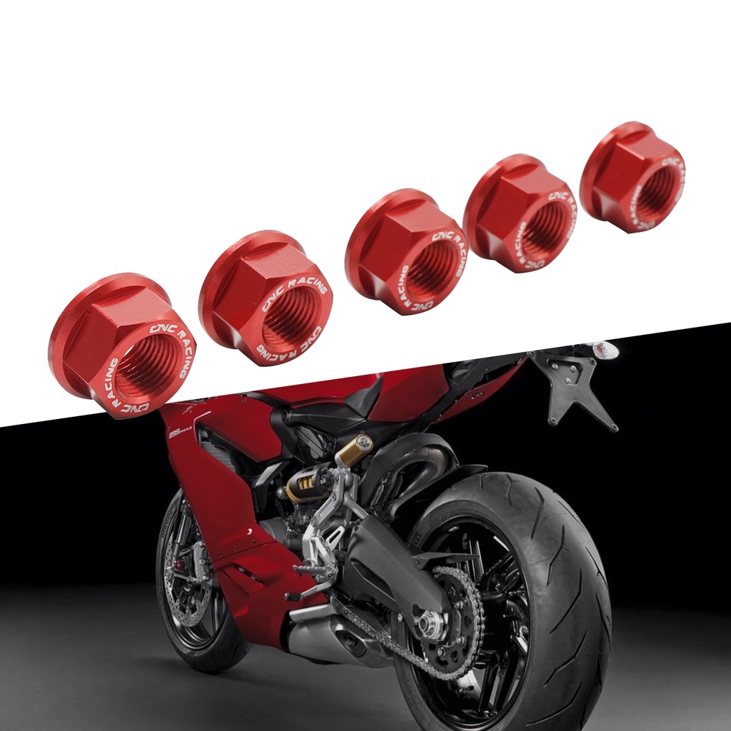 Motorcycle Rear Sprocket Wheel Nuts M10*1.0 For Ducati Streetfighter ...