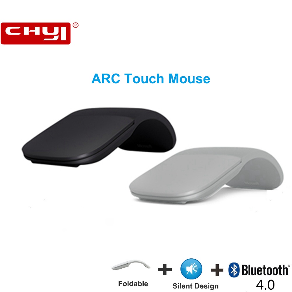 Bluetooth Wireless Mouse Ultra-thin Optical Folding Mice 1600dpi ...