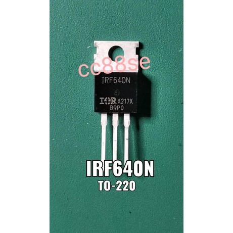 IRF640N IRF640 TO-220 N-CHANNEL MOSFET TRANSISTOR FET | Shopee Malaysia