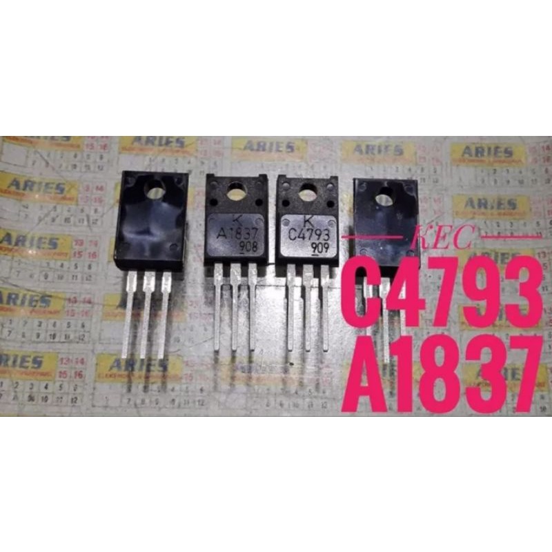 TRANSISTOR A1837 C4793 Tr A1837-C4793 ORIGINAL driver TRANSISTOR Tr kit ...