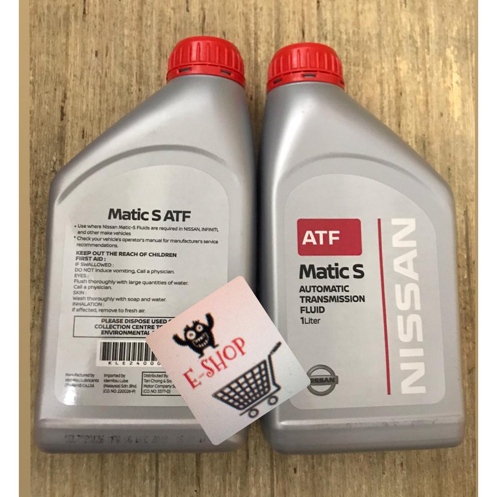 (100%ORIGINAL)NISSAN ATF MATIC-S 1LITER | Shopee Malaysia