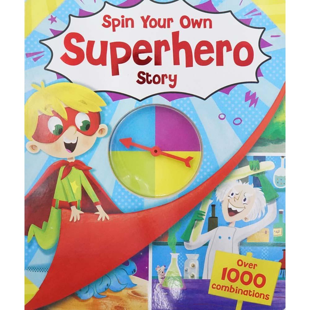 (BBW) Story Book Spinner: Spin Your Own Superhero Story (ISBN ...